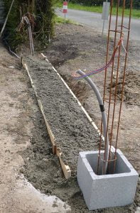 Monter un pilier en parpaing pour installer un portail